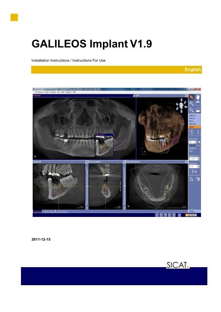 Download file - Sirona - Technical Documentation