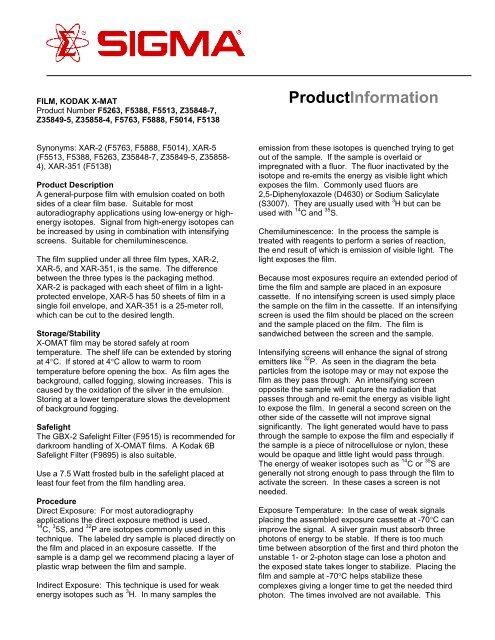 Sigma Aldrich Dry Reagent