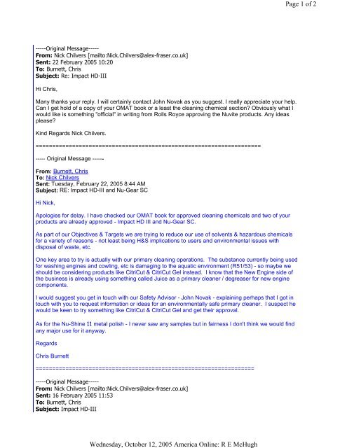 OMat Approval (Rolls-Royce) - frasersaerospace