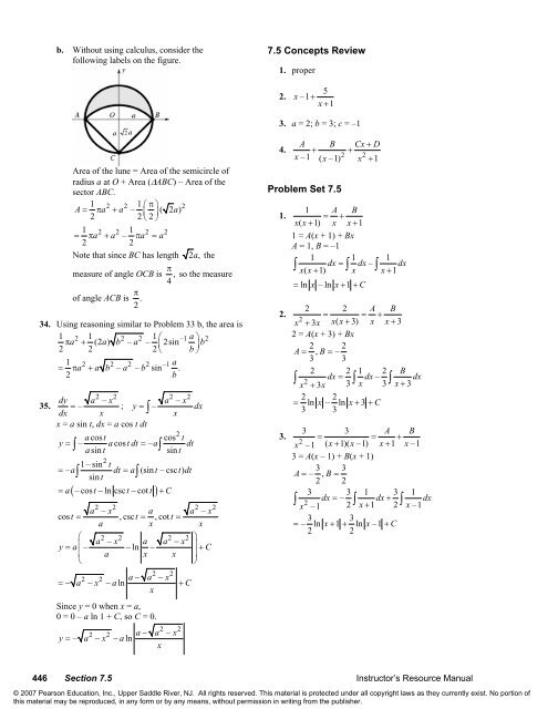 . Without using calculus,