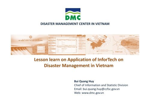 Disaster Management System in Vietnam