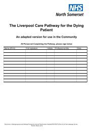 MUST Patient Record Chart For Community (Adults) - NHS North ...