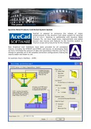 Purlin & Cladding Rail - Ayrshire Metal Products