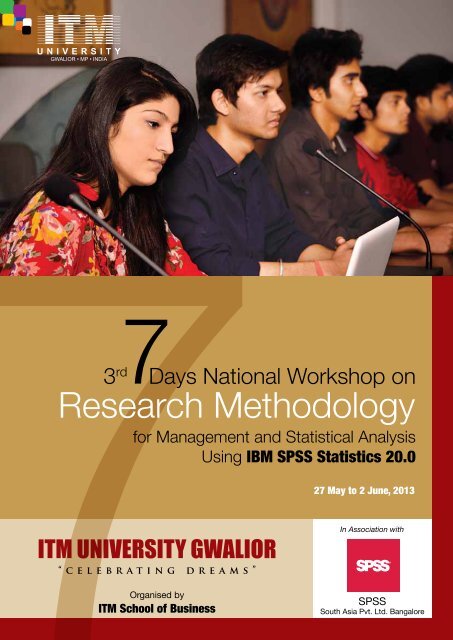 Research Methodology - ITM University