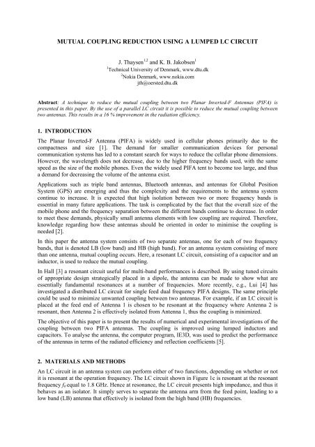 Nokia Standard Document Template - CT Systemes