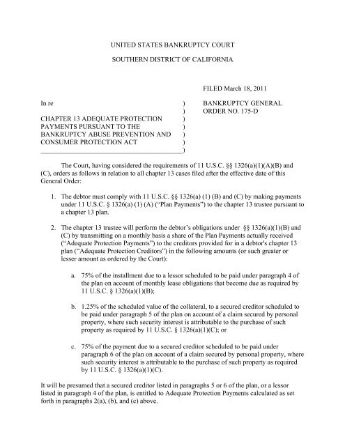 Us Bankuptcy Court