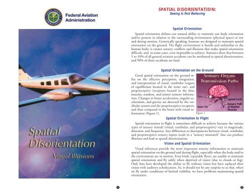 SPATIAL DISORIENTATION: - FAA