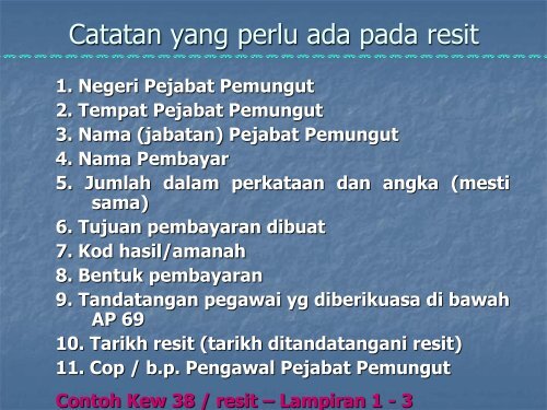 Contoh Kew 38 / resit