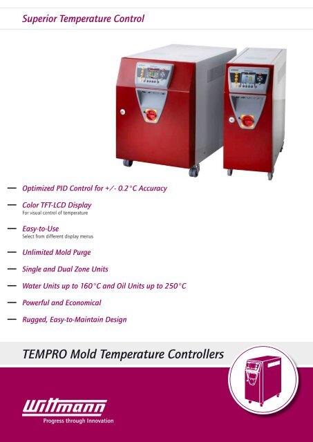 TEMPRO Mold Temperature Controllers