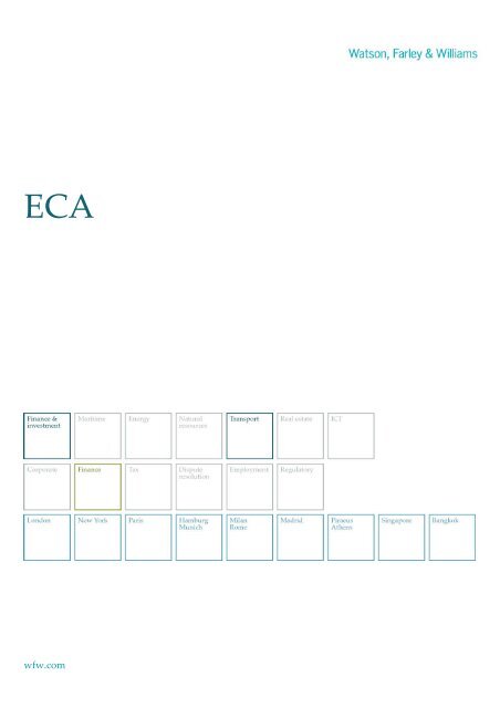 ECA Experience Statement Brochure.pdf - Watson, Farley & Williams