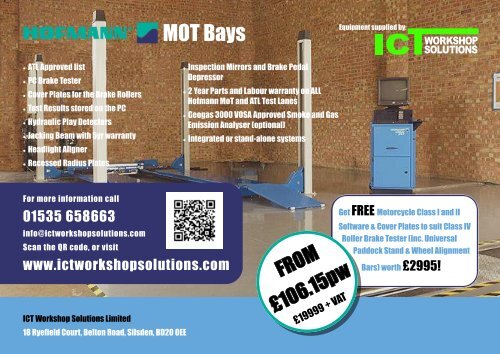 Hofmann MOT Flyer Summer 2012 - ICT Workshop Solutions