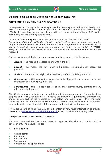 Outline Planning Applications