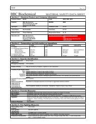 Brilube 30 MSDS - Bridon