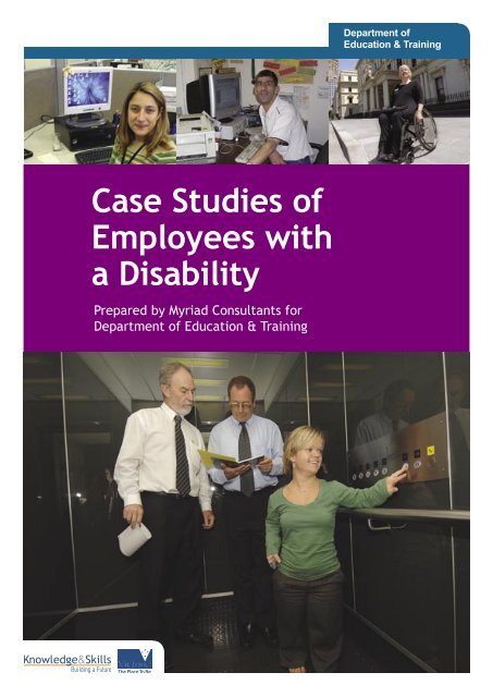 Case Studies of Employees with a Disability - Department of ...