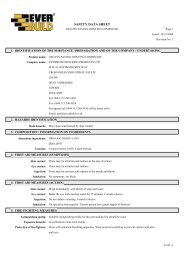 safety data sheet ceresit ct 99 biocide anti fungal ... - Padipa Solutions