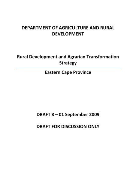 Rural Development and Agrarian Transformation Strategy Sep09.pdf