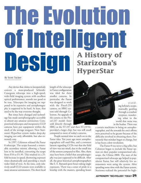 The Evolution Of Intelligent Design - Starizona