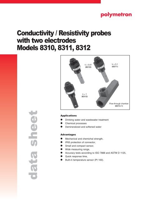 Datasheet Model 8310/8311/8312