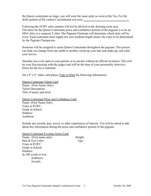 the Queen contestants on