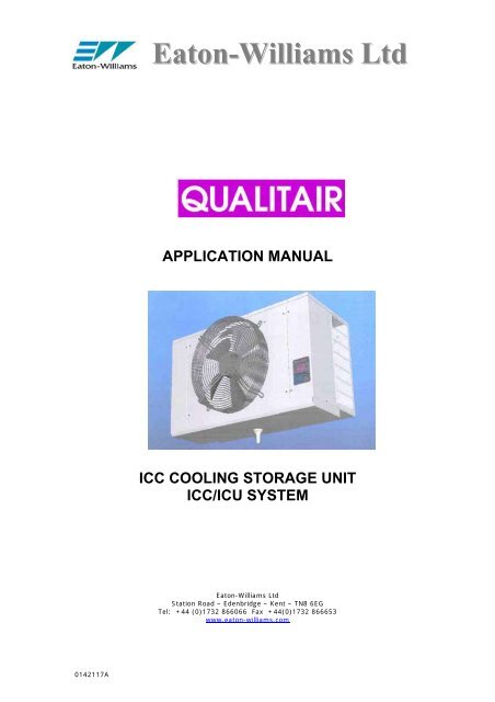 ICC ICU Application Guide (PDF) - Eaton-Williams
