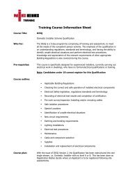 Approved Contractor Checklist - NICEIC