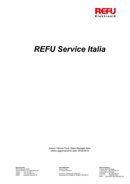 REFU Service Italia - Coenergia