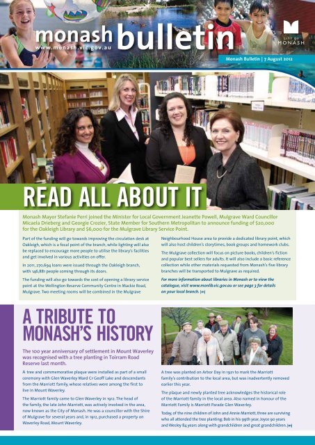monashbulletin - City of Monash