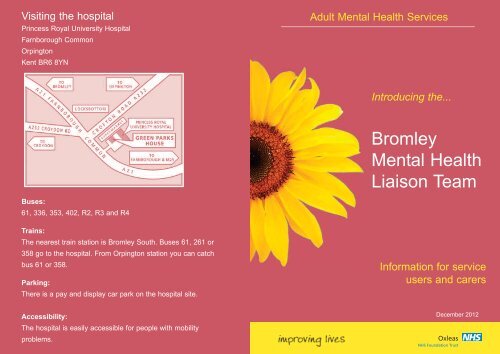 Bromley Mental Health Liaison Team - Oxleas NHS Foundation Trust