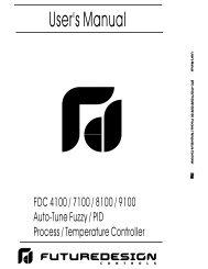 FDC-200 TV3 Series - Future Design Controls