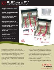 Manual de instalación de los INVERSORES - OutBack Power Systems