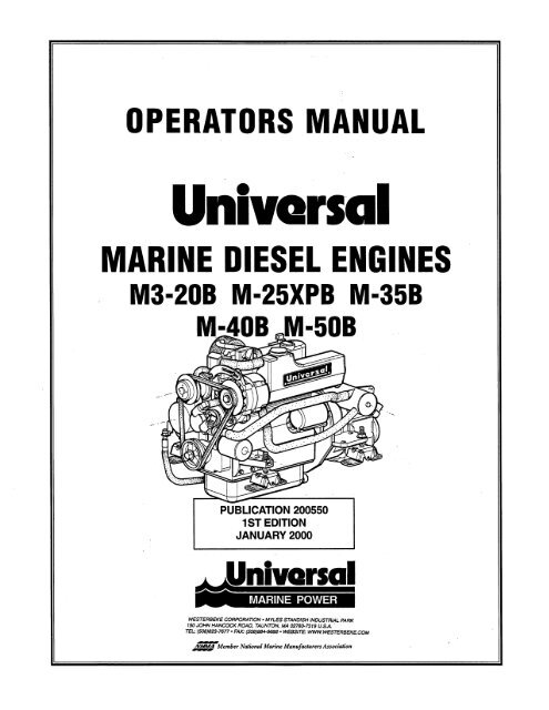 Westerbeke Marine Dealers Westerbeke Marine Generator Engine Control