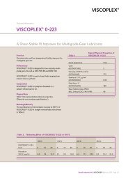 VISCOPLEXÂ® 10-310 - Evonik Oil Additives