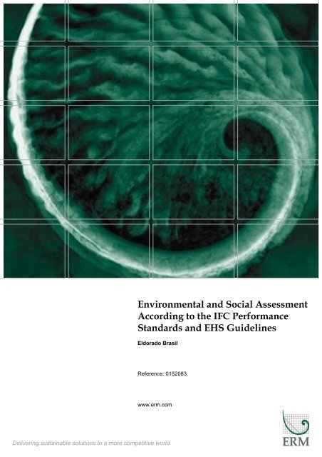 Environmental and Social Assessment According to the IFC ... - EKN