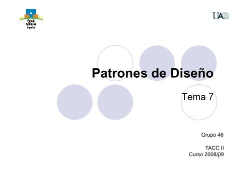 Patrones de Diseño Ejemplo