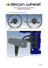 e-move - Decon Wheel