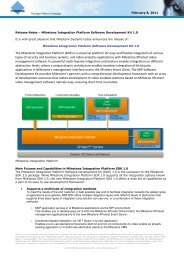 Milestone Federated Architecture