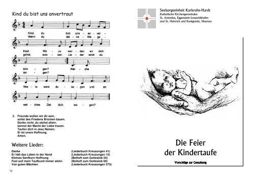 Taufbroschuere - Seelsorgeeinheit Karlsruhe-Hardt