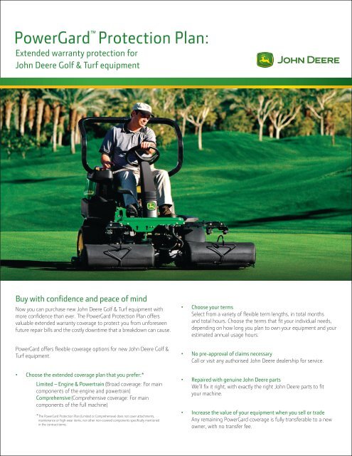 Golf & Turf - John Deere