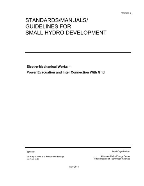 guidelines for power evacuation and interconnections with grid
