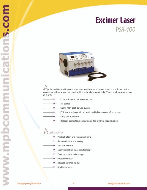 Excimer Laser PSX-100