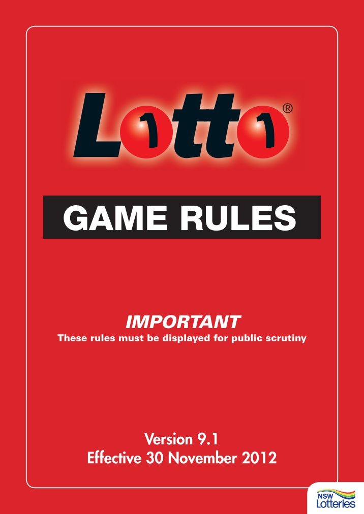 Lotto Magazines