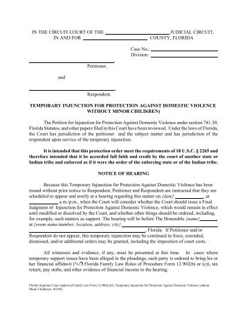 How to write an injunction - nflsor
