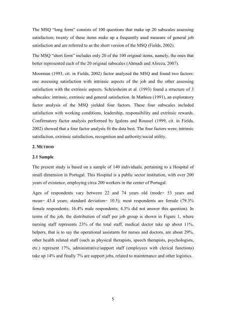 The MSQ “long form” c