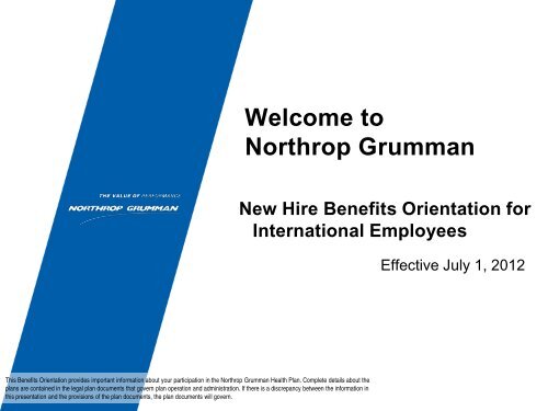 Northrop Grumman Benefits