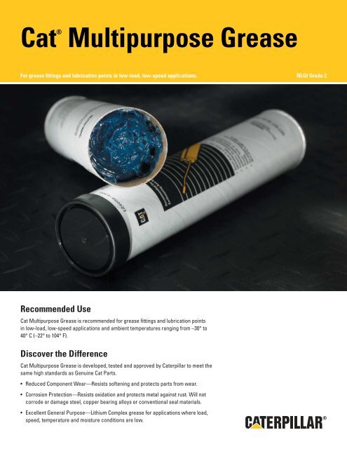 CatÂ® Multipurpose Grease