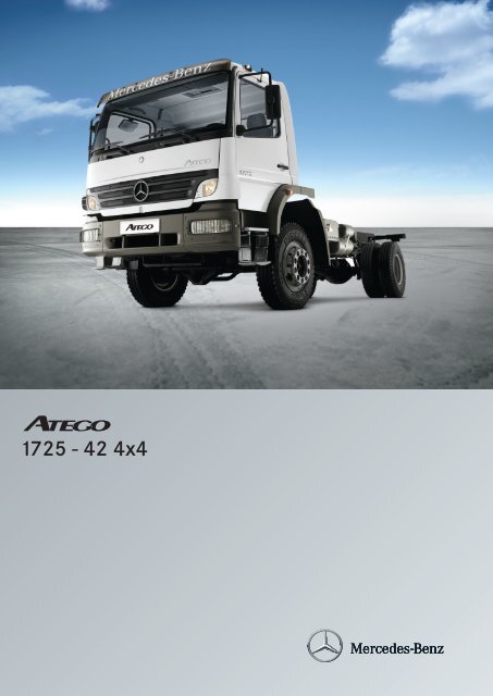 Atego 1725 A42 4x4 - Mercedes Benz