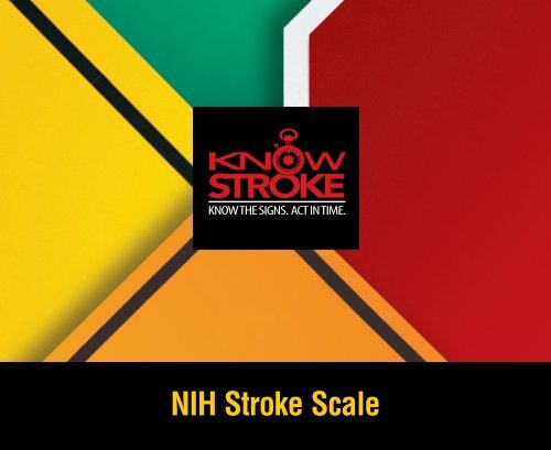 NIH Stroke Scale Booklet - NINDS