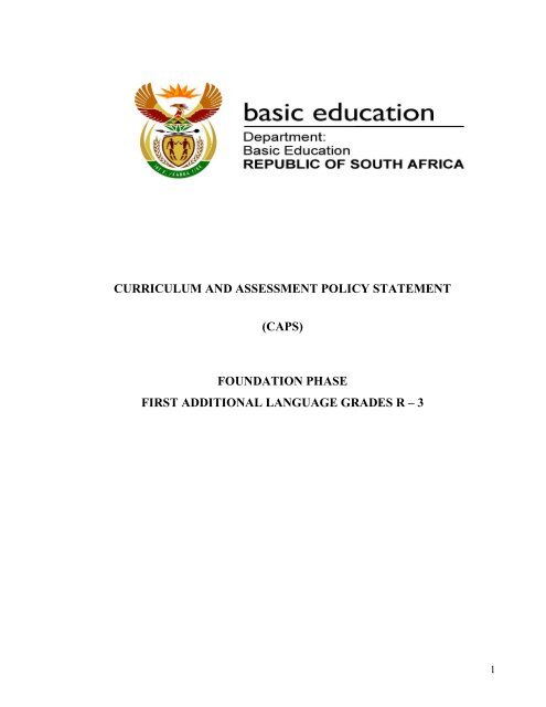 English First Additional Language - SATeacher