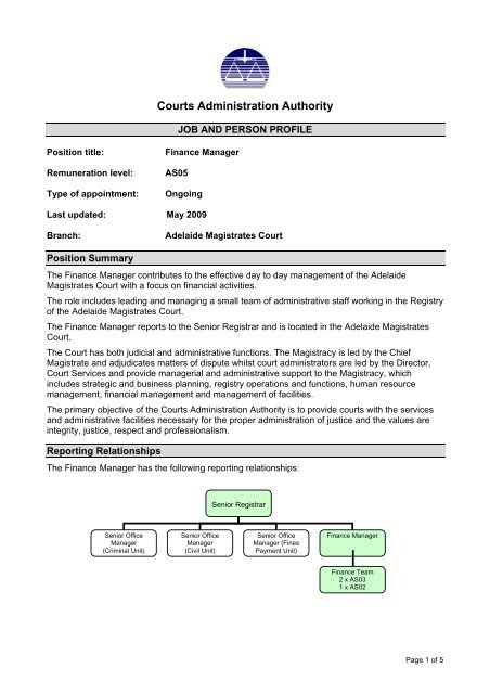 Courts Administration Authority - Vacancies.sa.gov.au