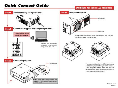 Quick Connect Guide